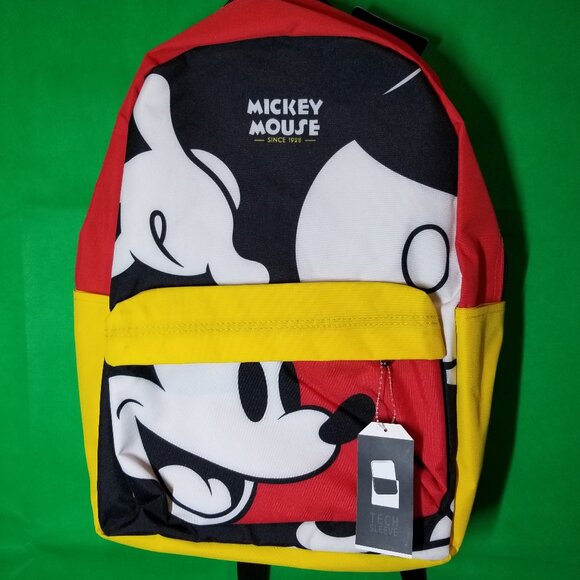Disney | Bags | Disney Mickey Mouse Bioworld Redyellow Backpack 9 Yrs ...